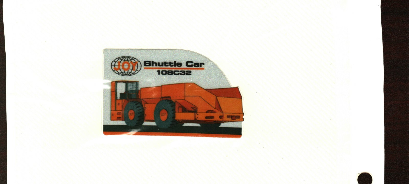 NICE 10SC32 SHUTTLE CAR JOY COAL MINING STICKERS # 9 | eBay
