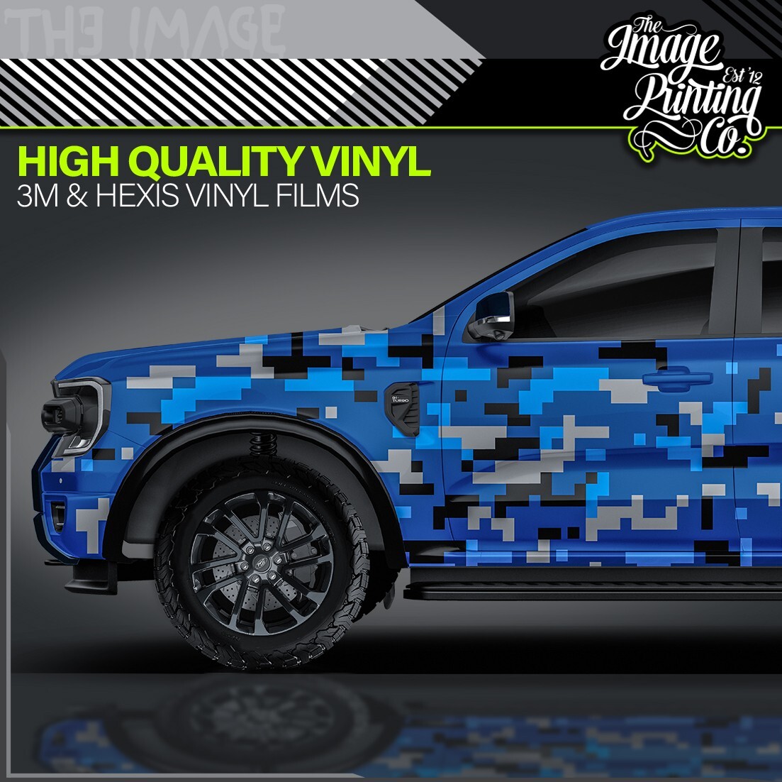 UNIVERSAL Large 4X4 Digital Camo Kit ~ Camouflage Decals ~ ALL PICK UPS ...