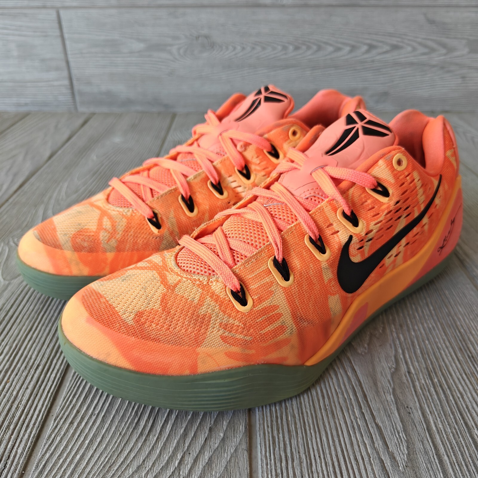 Size 9 - Nike Kobe 9 Bright Mango 2014 for sale online | eBay