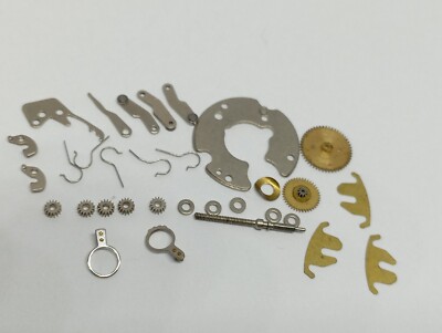 VINTAGE lot NOS NEW parts LORSA watch P75 setting lever sprin, yoke ...