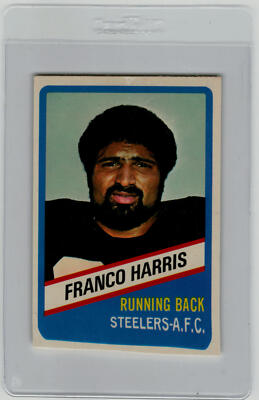 1976 Town Talk Bread Franco Harris #3 Pittsburgh Steelers | eBay