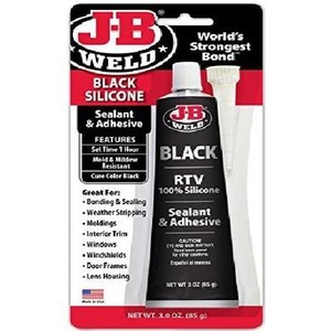 JB Weld Black Silicone Sealant & Adhesive RTV Automotive Metal Rubber ...