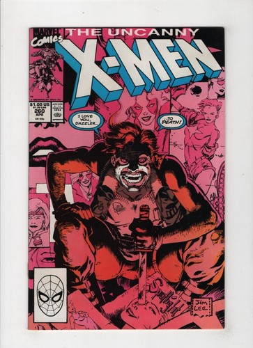 uncanny xmen 260 1990 marvel comics Hi res Scans | eBay