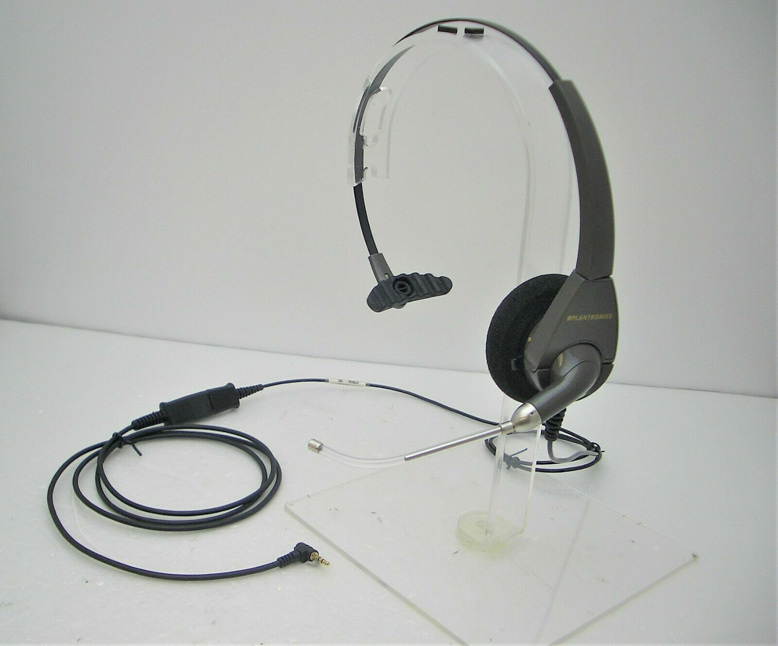 Plantronics H91 Mono Headset + 2.5mm Plug for Cisco Linksys 501 502 504 ...
