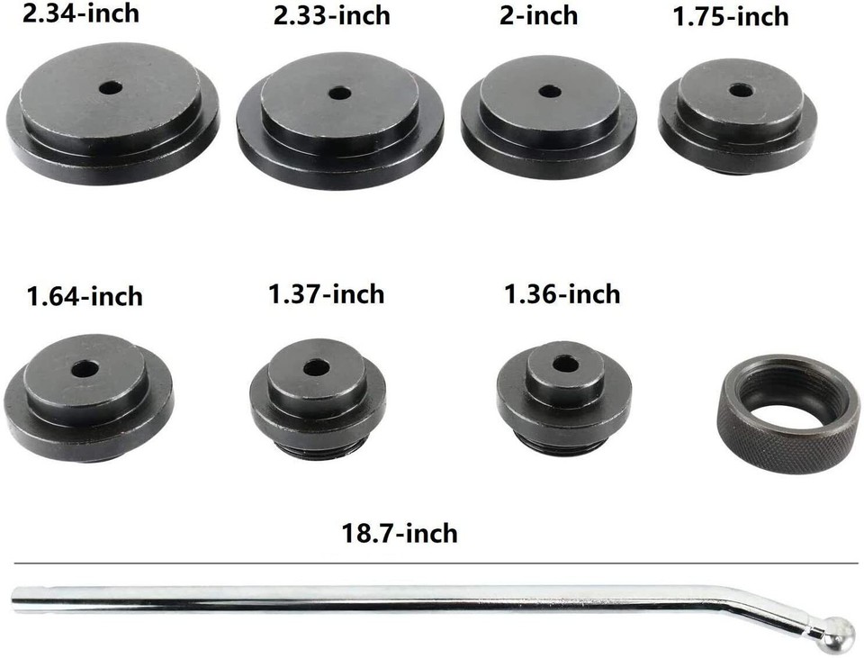 Auto Freeze Frost Plug Disc Remover Installer Tool Set w/ 18" Installer ...