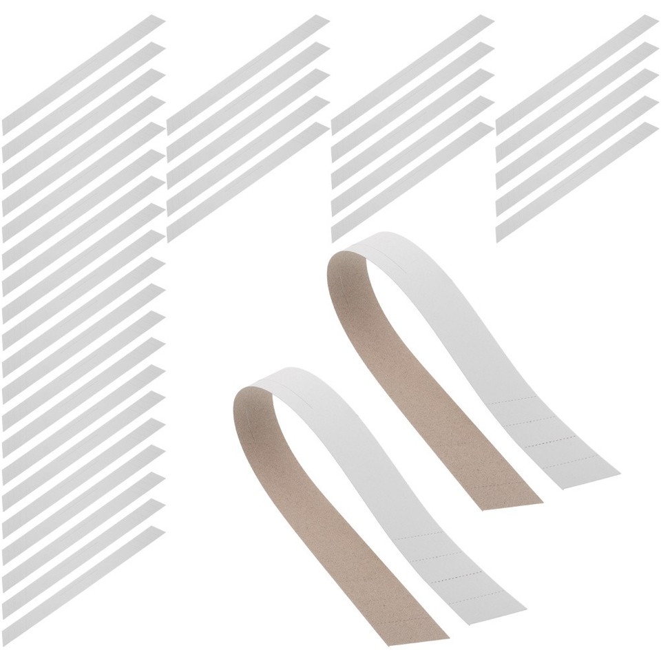 100pcs Paper Collar Stays For Men Shirt - Shirt Collar Support Fixing ...