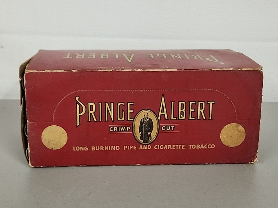 Prince Albert Smoking Tobacco Pocket Tin Display Box Vintage | eBay