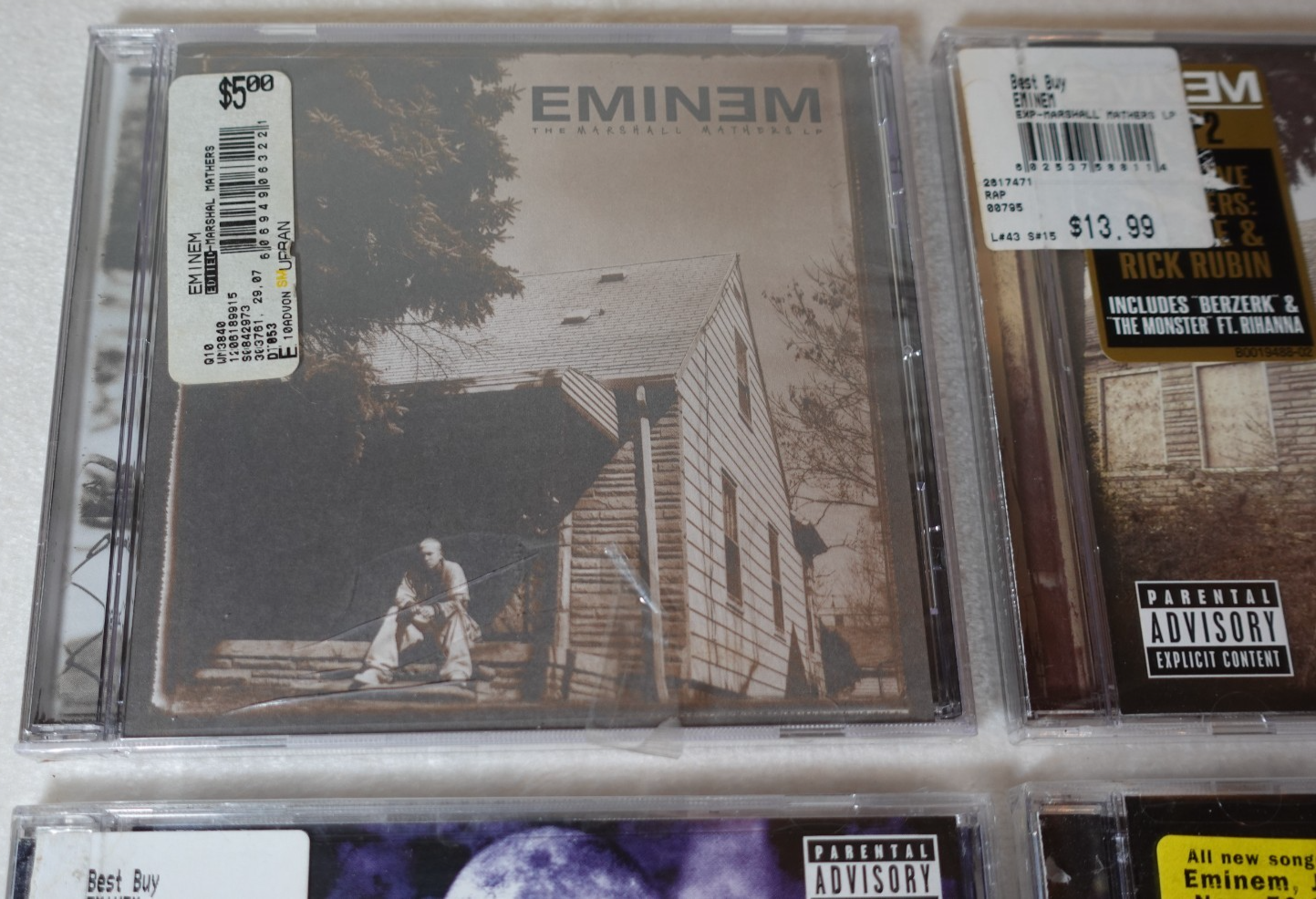Eminem Slim Shady Marshall Mathers 8 Mile Soundtrack SEALED 4 CD Lot | eBay