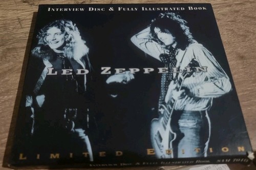 LED ZEPPELIN Interview Disc & Fully Illustrated Book ~Limited edition ...