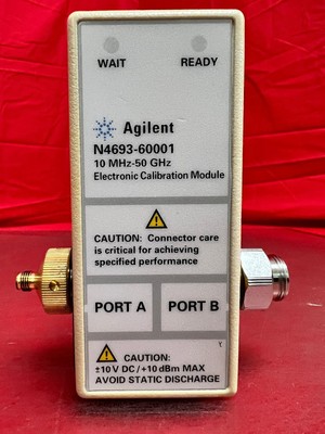 Agilent/Keysight N4693A 2.4 mm ECal module 50 GHz, 2-port | eBay