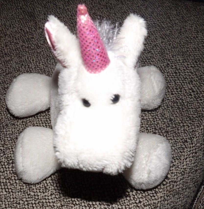 Mary Meyer Sweet Rascals Pastel Pink Unicorn 9" Plush Purple Stuffed ...