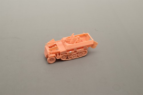 1/72 German Sd.Kfz.250.B Half-Track Vehicle Full Interior Model Kit 3D ...