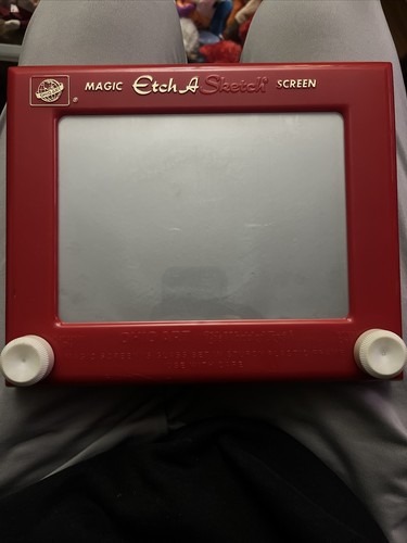 Vintage Ohio Art Classic Etch A Sketch Magic Screen No. 505 Red Frame ...