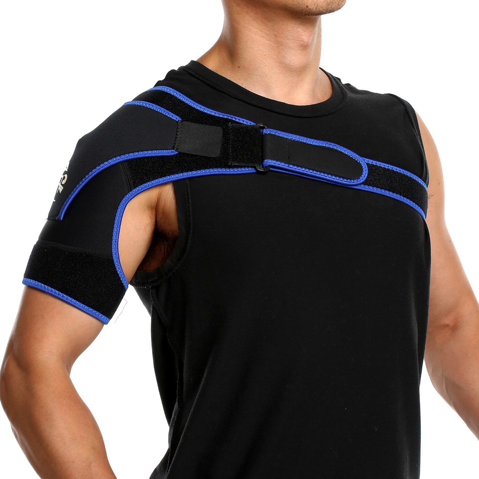 Shoulder Brace Rotator Cuff Support Relief Pain Adjustable Left Right ...