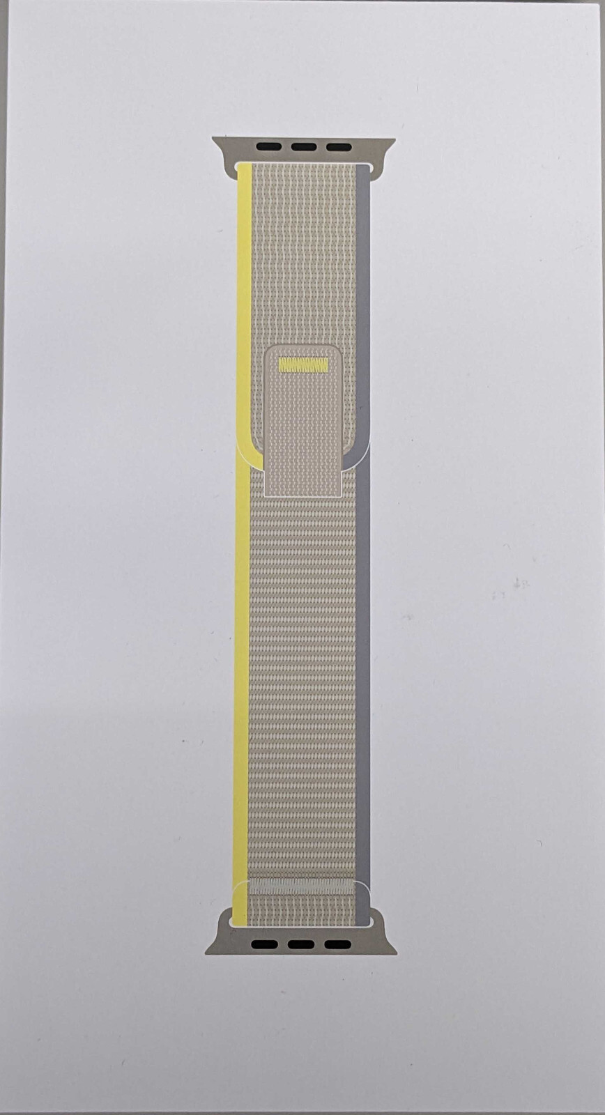 Apple Trail Loop Band for Watch Ultra - Yellow/Beige, S/M (49mm) for ...