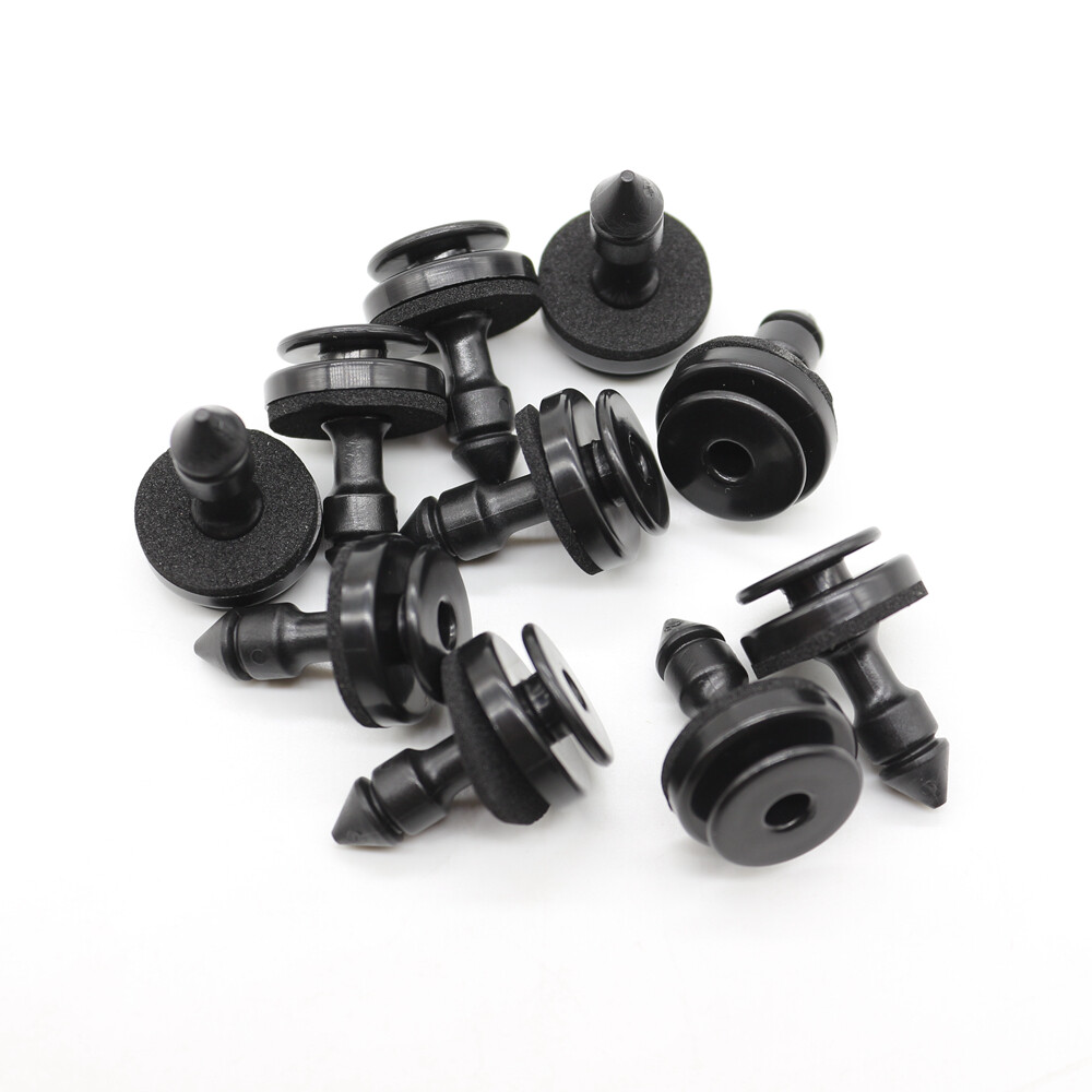 10Pcs Nylon Pin Clips with Sealer for Jaguar XJ Trim Panel & Door Panel ...