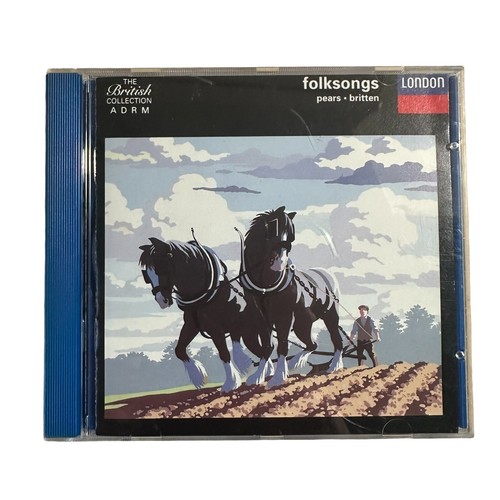 Folksongs - by Peter Pears and Benjamin Britten British Collection 1990 ...