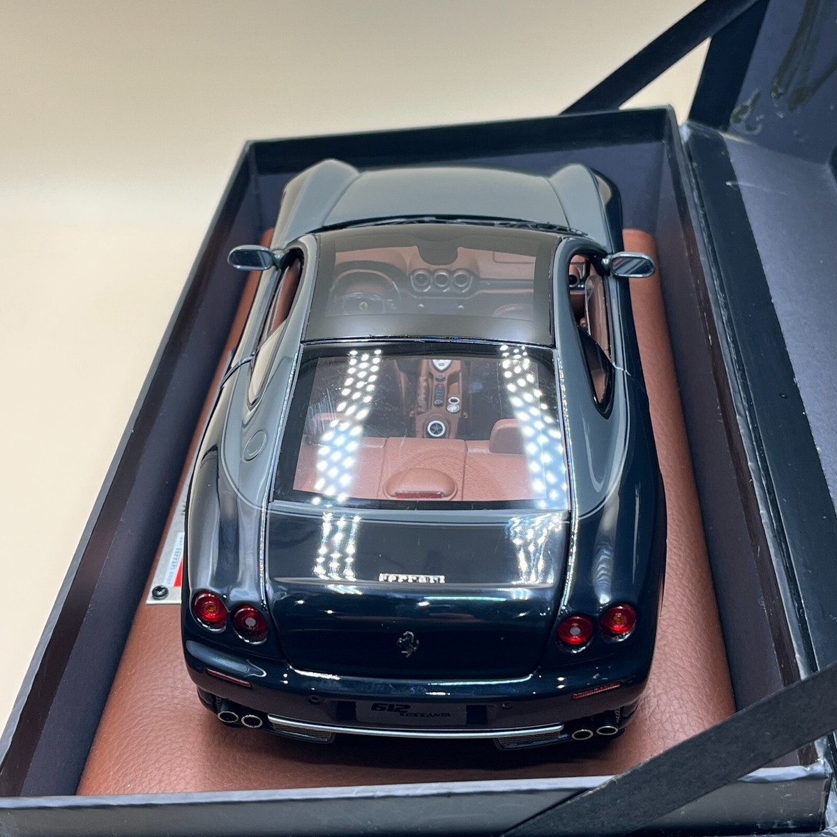 Hot Wheels Elite 1/18 Ferrari 612 Sessanta Black LTD 1947 Hot Wheels Elite 1/18 Ferrari 612 Sessanta Black LTD 1947