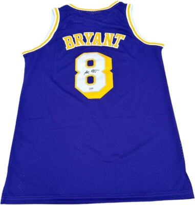 Autographed Violet Jersey 1998 LA Lakers KOBE BRYANT Hand Signed | eBay