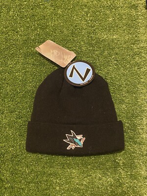 Vintage YTK Zephyr Graf-X San Jose Sharks winter hat cuffed beanie NWT ...