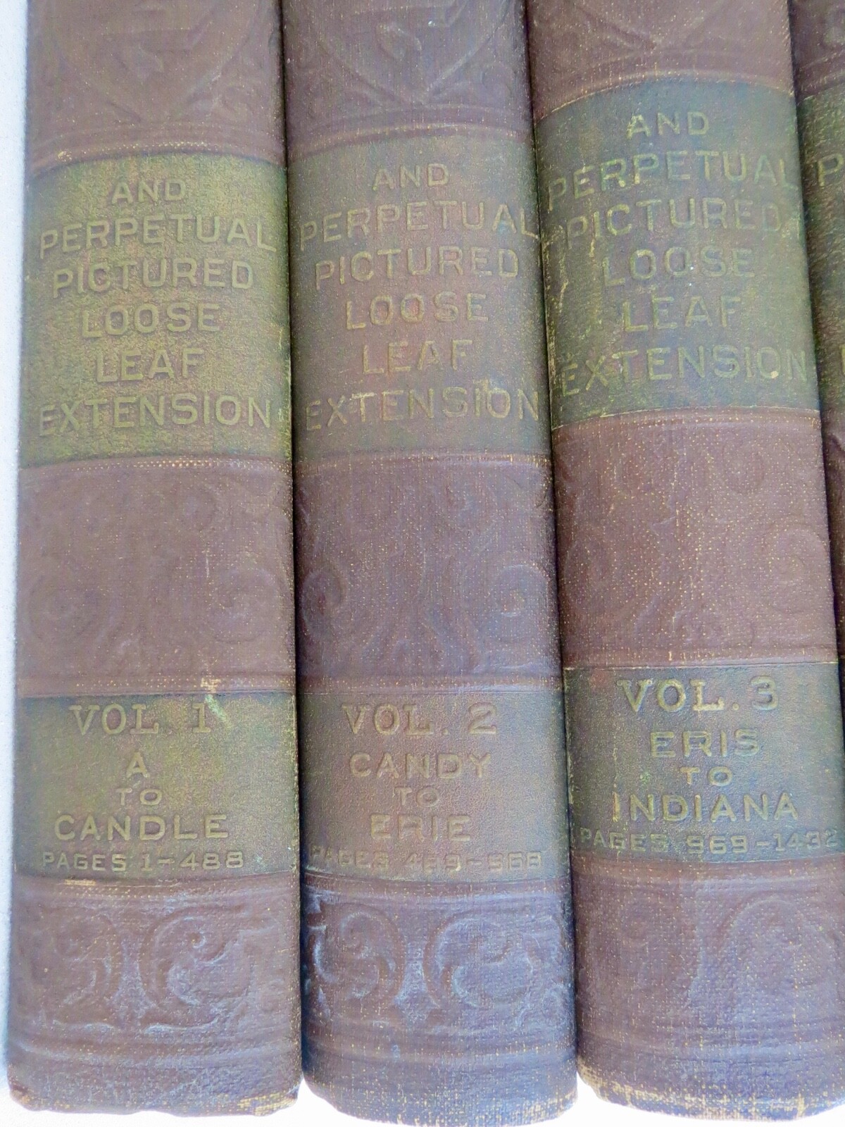 10 Vol Set "The HOME and SCHOOL REFERENCE WORK" Encyclopedia Corp. USA ...