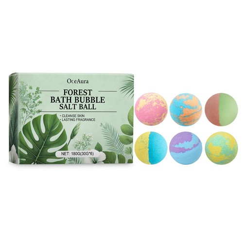 6 Pack Bath Bombs Salt Balls, Fizzy Spa, Relaxation, Moisturizing Skin Shower | eBay