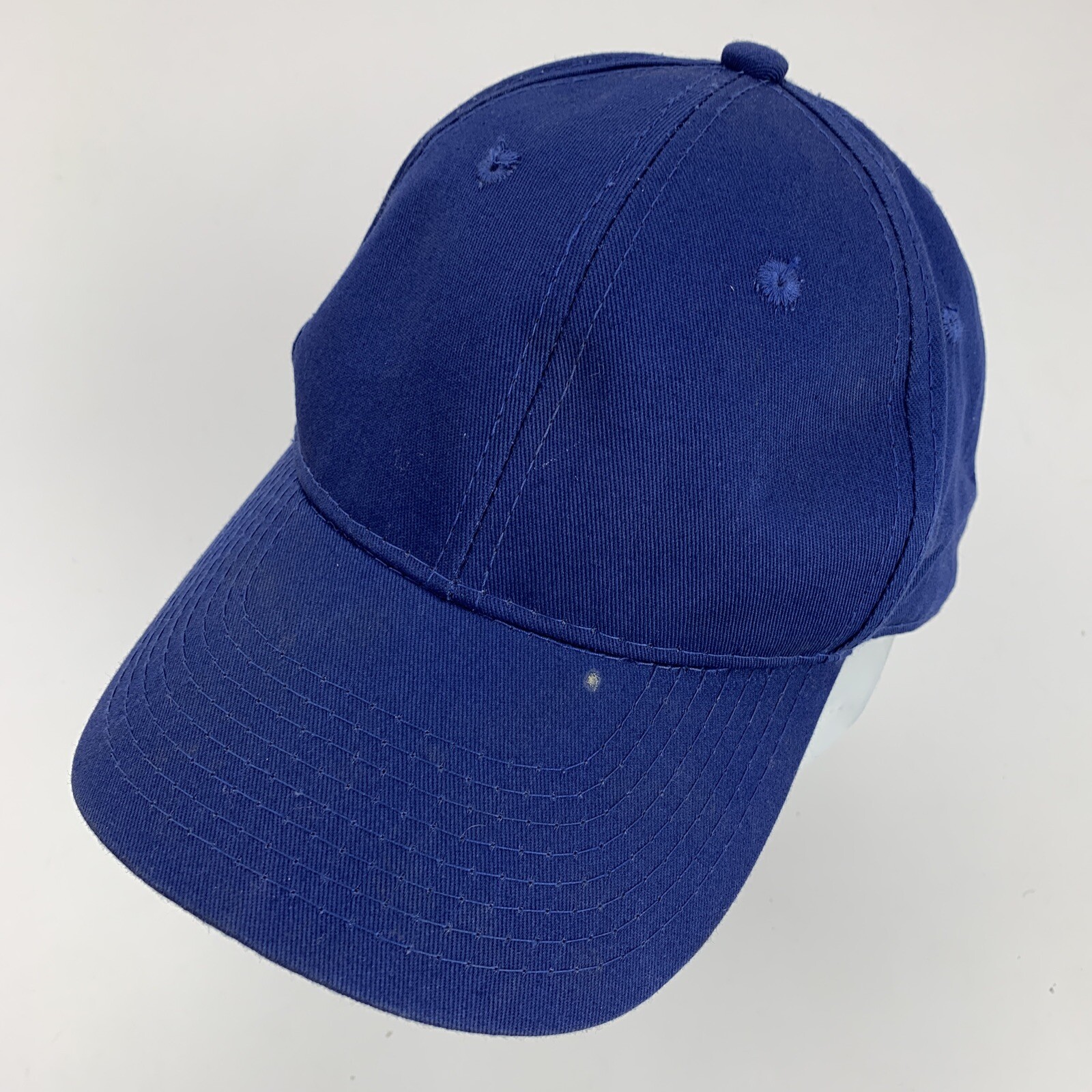 Outdoor Cap Blank Blue Ball Cap Hat Adjustable Baseba… - Gem