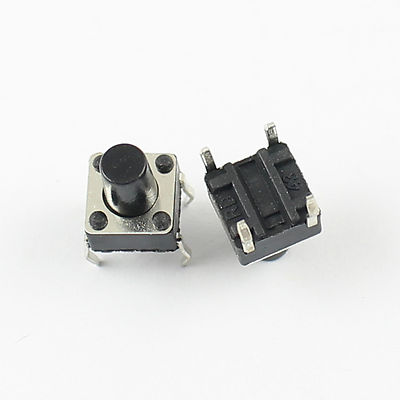 100Pcs Momentary Tactile Tact Push Button Switch 4 Pin DIP 6x6x8mm High ...