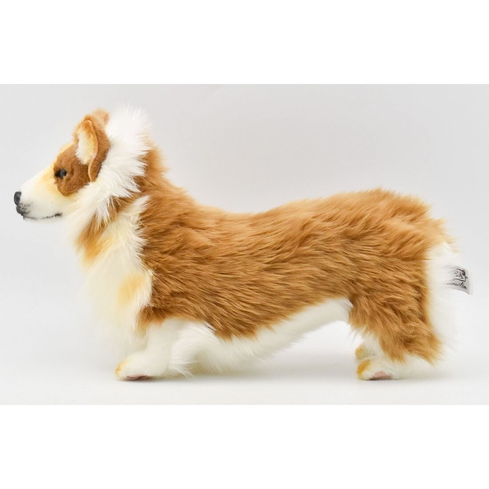 HANSA PEMBROKE WELSH CORGI 35 BH6684 Realistic Plush Animals from JAPAN ...