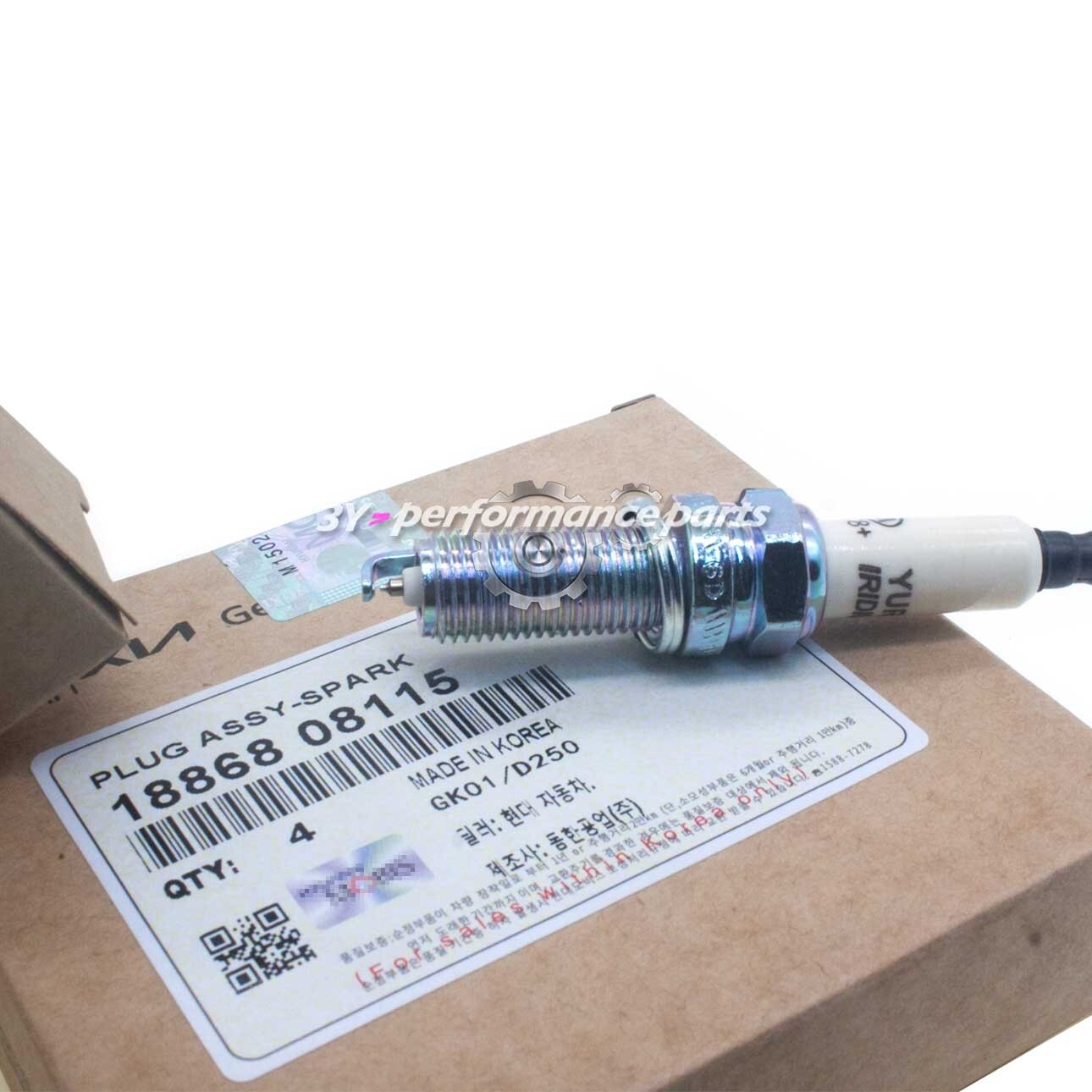 4PC Spark Plug 18868-08115 For 17-20 Hyundai Elantra | OEMParts ...