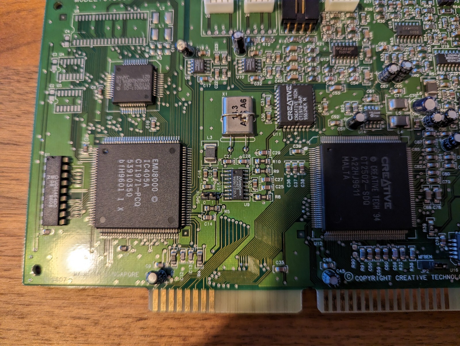Western Europe - Creative Soundblaster AWE32, ISA sound card | Vintage ...