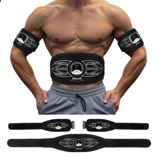 Ab Stimulator Muscle Toner，Abs Muscle Stimulator Abdominal Toning ...