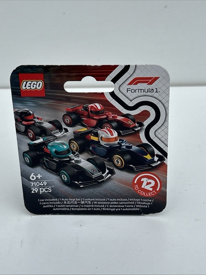 Lego 71049 - F1 / Formula One Collectible Race Cars - F1 Academy New ...