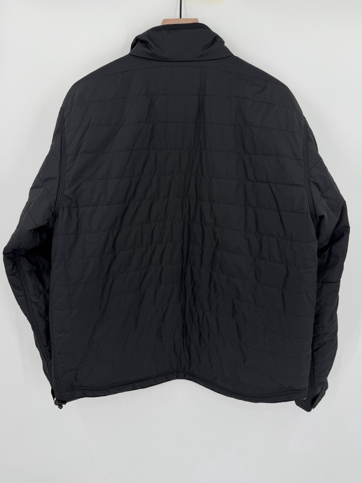 Carhartt Jacket Men’s Large Rain Defender Insulated Black Puffer Coat ...