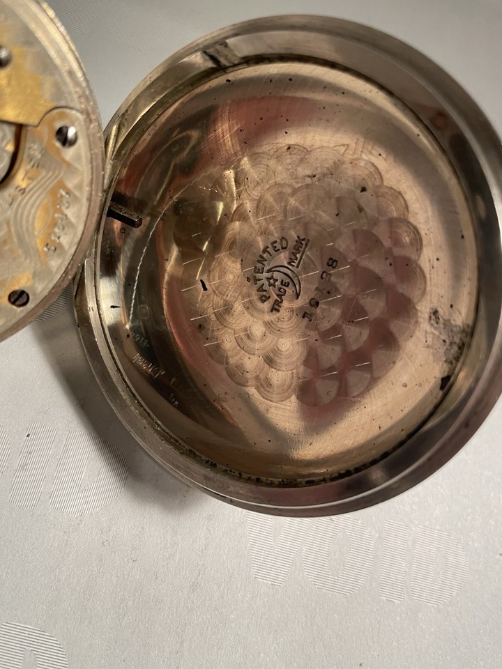 18s Rockford 17J Two Tone Pocket Watch | eBay