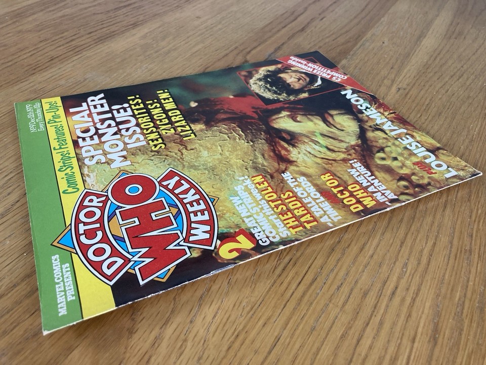 Doctor Who Weekly No 9. Dec 12th 1979. Marvel Comics. The Stolen Tardis ...
