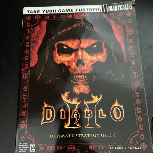 Diablo 2 II - 2001 Ultimate Strategy Guide Game Book Brady Games | eBay