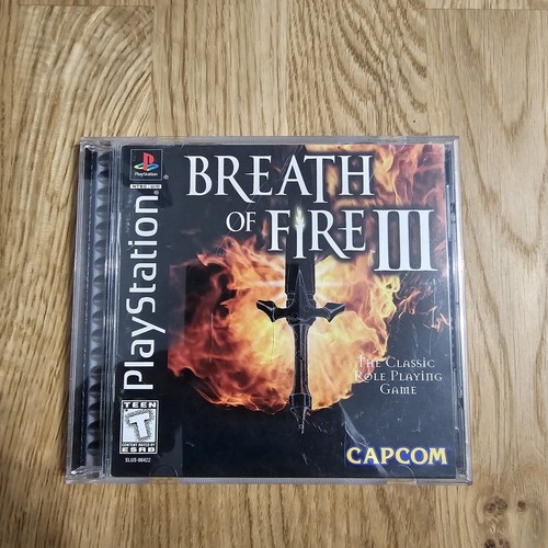 Breath of Fire III 3 (PlayStation PS1 1998) CIB Game Complete Authentic ...