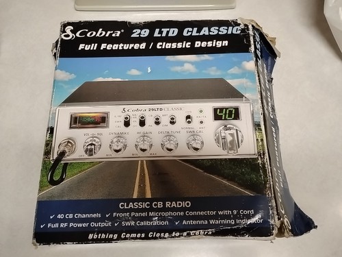 Cobra 29 LTD Classic 40-Channel AM/FM CB Radio 28377203084 | eBay