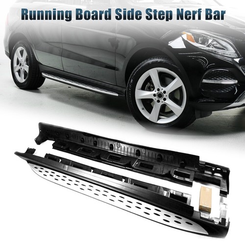 Side Steps Fit for Mercedes Benz W166 M ML ML350 GLE 2012-2018 Running ...