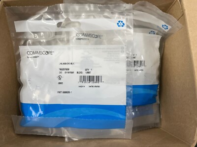 Qty=25 Commscope Cat6 USL600-DC-BLK / 760237639 Modular Rj45 Jack W ...