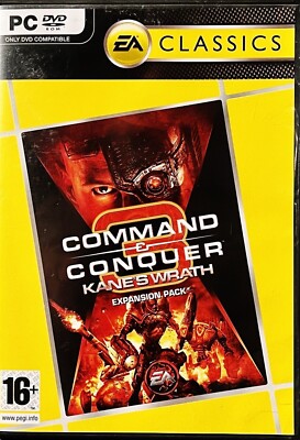 Command & Conquer 3: Kane's Wrath Expansion Pack (PC DVD-ROM, 2008) *NEW SEALED* | eBay