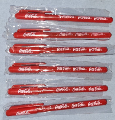 6 Coca-Cola Pens New | eBay