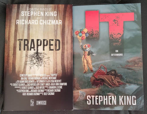 STEPHEN KING 5 RARE CHAPBOOKS: IT-AN AFTERWORD & TRAPPED & GWENDY'S ...