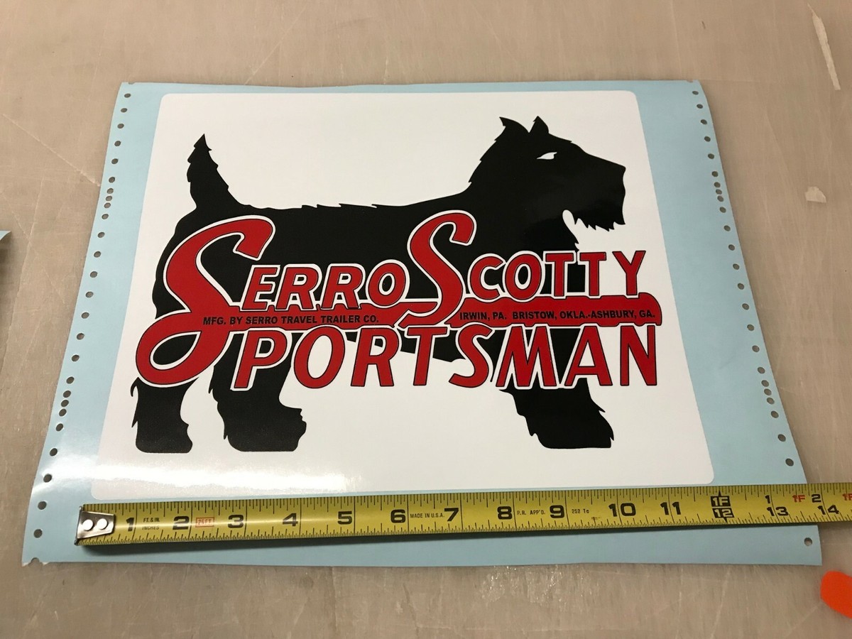 Serro Scotty Sportsman Decal
