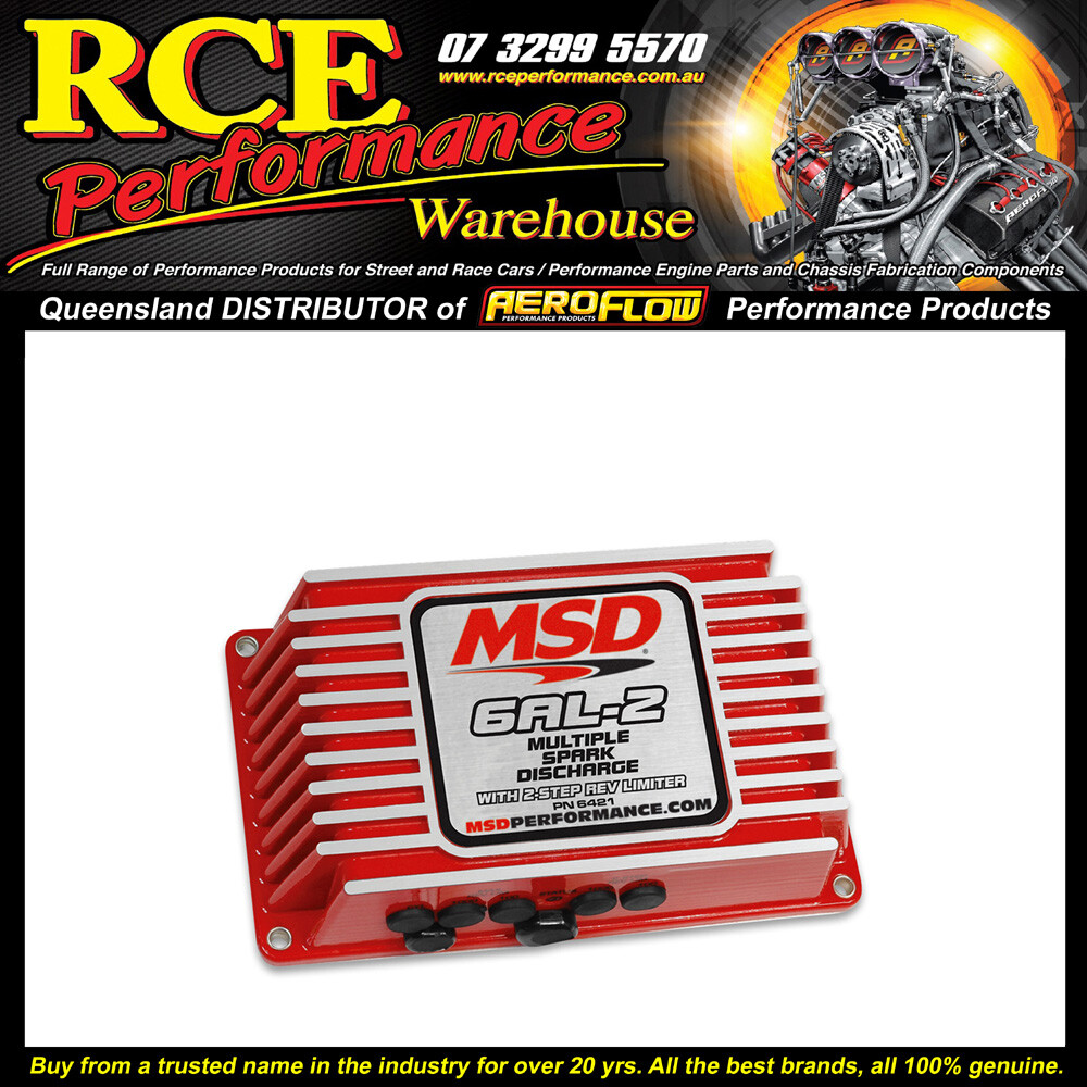 MSD 6421 6AL-2 with 2-Step Rev Limiter 4 6 8cyl 85132064212 | eBay ...