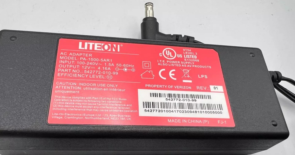 LiteOn PA-1500-5AR1 542772-010-99 AC Adapter Power Supply | eBay