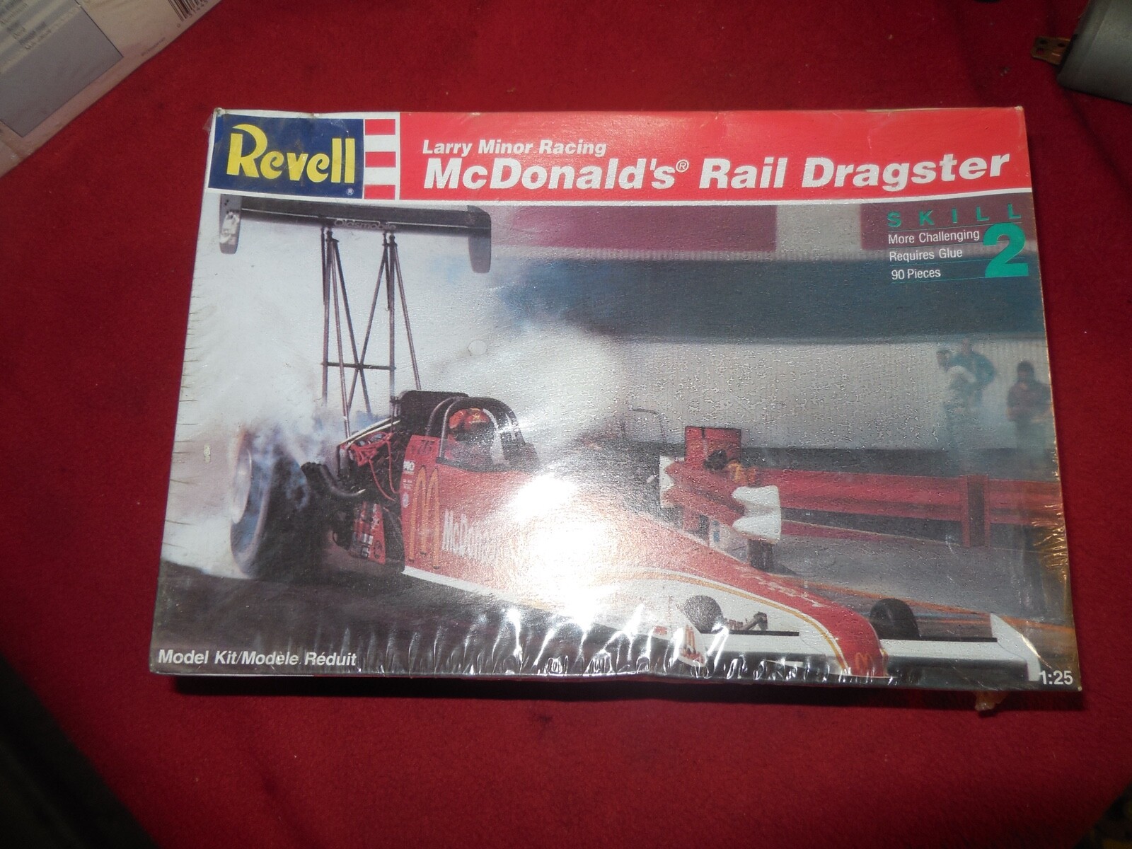 Revell Ed "The Ace" McCulloch Larry Minor Mc Donalds T/F dragster model ...