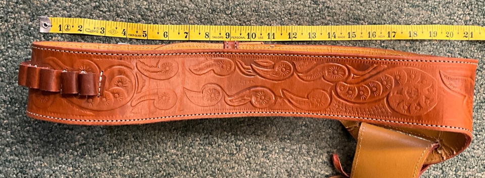 NEW LEATHER COWBOY WESTERN DROP LOOP BELT HOLSTER (#A531) | eBay