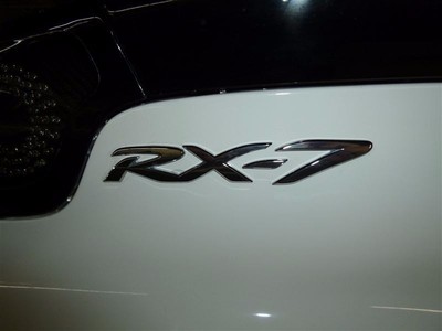 NEW MAZDA OEM GENUINE JDM RX-7 CHROME EMBLEM REAR SIDE STICKER FOR RX7 ...